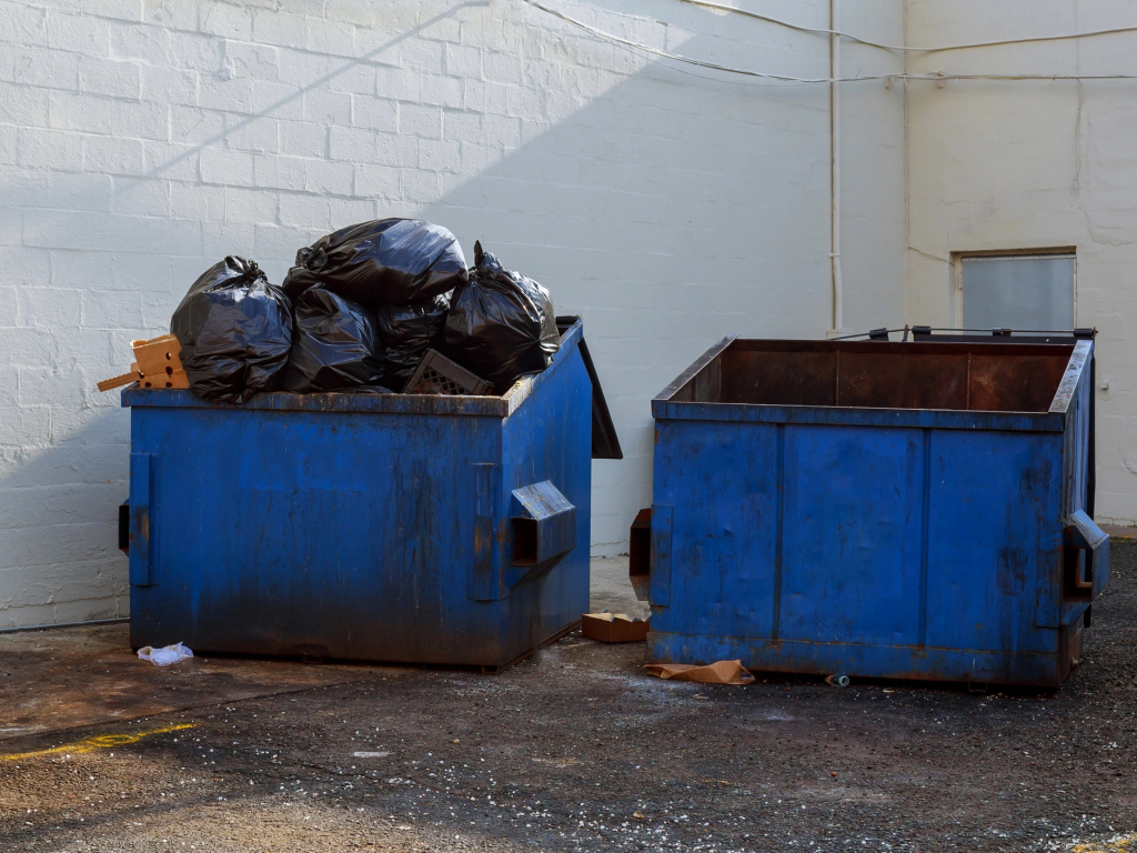 Commercial Bin Collection in Surrey & Sussex | KD Clearance